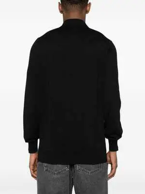 Brunello Cucinelli Long-sleeve Polo Shirt - Black