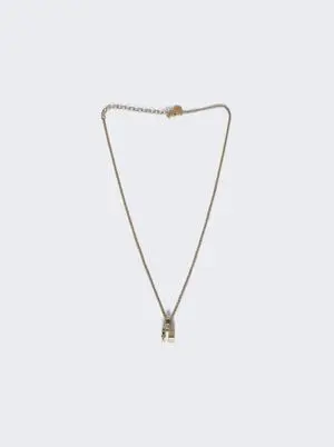 IVI Slot Charm Necklace - Yg