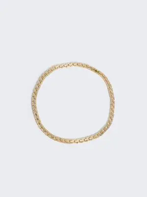 IVI Slim Aurelia Chain Choker - Yellow Gold