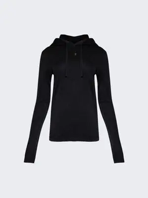 Givenchy Fitted Hoodie - Faded Black