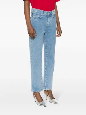 Moschino Mid-rise Straight-leg Jeans