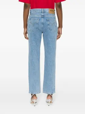 Moschino Mid-rise Straight-leg Jeans