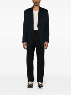 Valentino Garavani Rockstud Straight Trousers - Blue