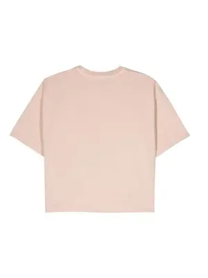 AUTRY Logo-debossed T-shirt - Pink