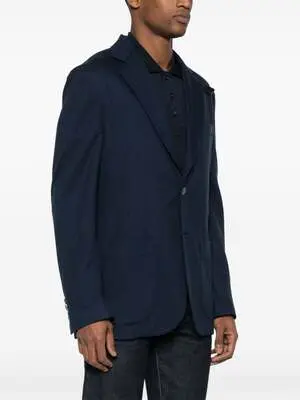 Brioni Silk-blend Knitted Blazer