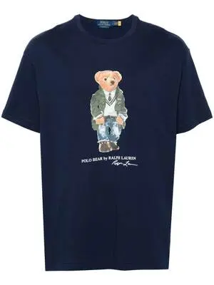 Polo Ralph Lauren Polo Bear Cotton T-shirt - Blue