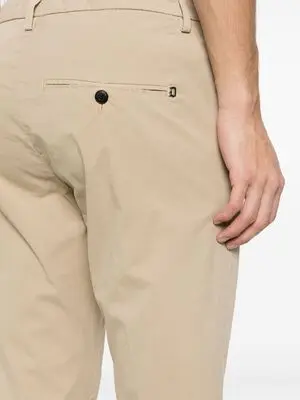 DONDUP Slim-fit Chino Trousers - Neutrals