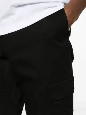 Moncler Straight-leg Cargo Trousers - Black