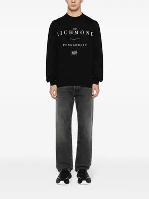 John Richmond Logo Print Sweatshirt - Black