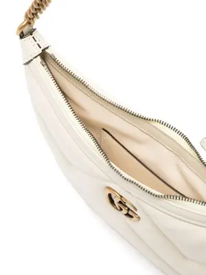 Gucci Gg Marmont Shoulder Bag - White