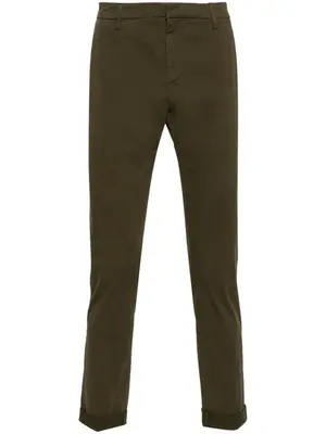 DONDUP Slim-fit Chino Trousers - Green