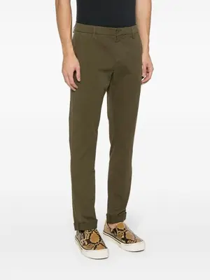DONDUP Slim-fit Chino Trousers - Green
