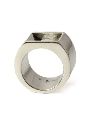 PARTS OF FOUR Crescent Plane Gateway Ring - Silver