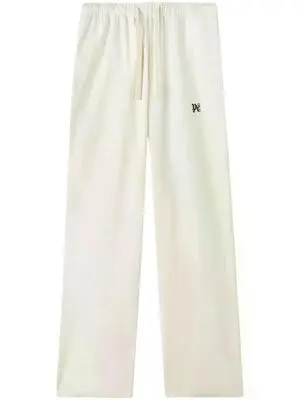 Palm Angels Logo-detail Drawstring Trousers