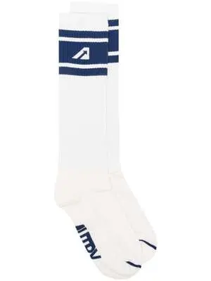 AUTRY Logo-jacquard Crew Socks