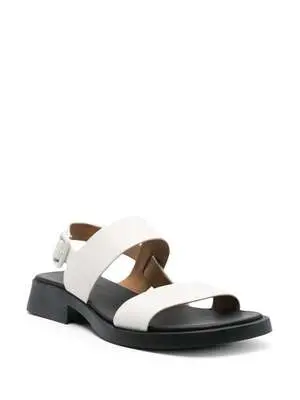 Camper Dana Double-strap Sandals - White