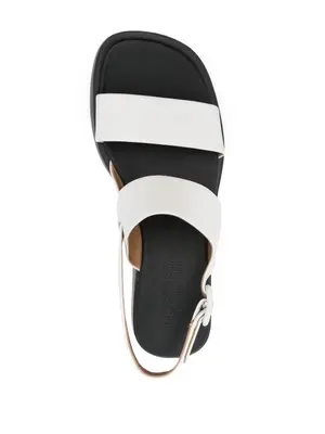 Camper Dana Double-strap Sandals - White