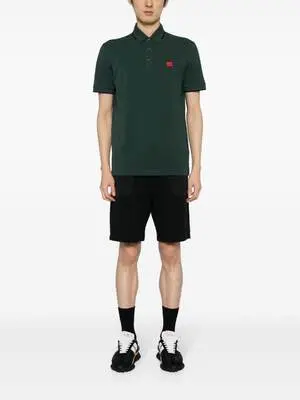 Hugo Deserino 232 Cotton-pique Polo Shirt - Green