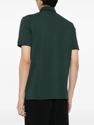 Hugo Deserino 232 Cotton-pique Polo Shirt - Green