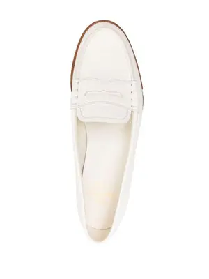 Church's Slip-on Leather Loafers - White