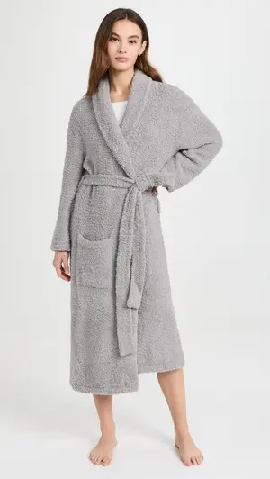 Barefoot Dreams Cozy Chic Robe - Dove Gray