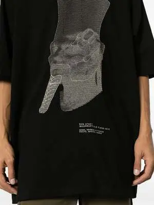 Rick Owens Ron Jumbo Ss Cotton T-shirt