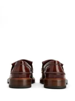 TOD'S Penny-slot Leather Loafers