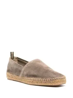 CastaÑer Braided Raffia Espadrilles - Grey