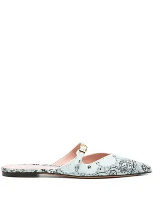 Zimmermann Aura Paisley-print Mules