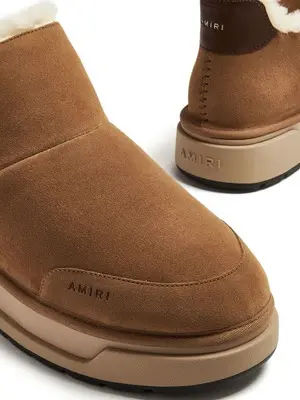 Amiri Malibu Suede Boots - Brown