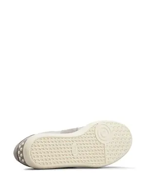 TOD'S Tabs Leather Sneakers - Grey