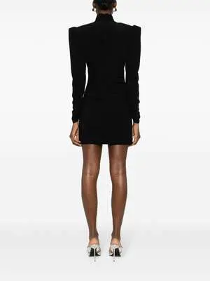 Alessandra Rich Cut-out Mini Dress