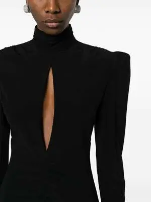 Alessandra Rich Cut-out Mini Dress