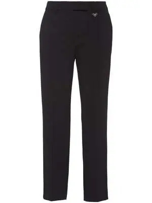 Prada Triangle-logo Trousers