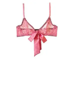 FLEUR DU MAL Untie Me Demi Bra Pink
