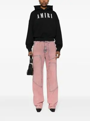Amiri Logo-print Cotton Hoodie