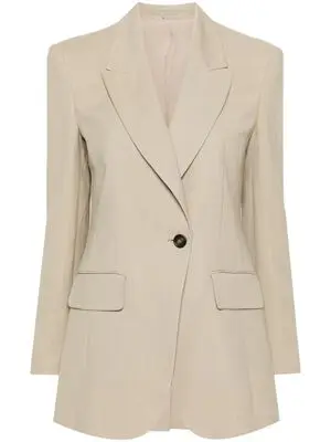 Brunello Cucinelli Peak-lapels Knitted Blazer