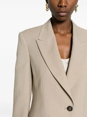 Brunello Cucinelli Peak-lapels Knitted Blazer