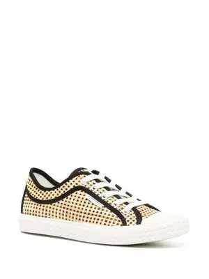 Zimmermann Twist Check-print Sneakers