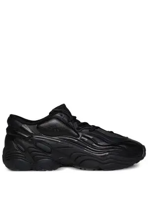REEBOK Dmx Run Logo-embroidered Sneakers - Black
