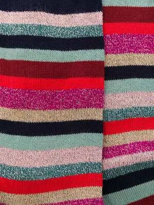 Paul Smith Striped Print Socks - Blue