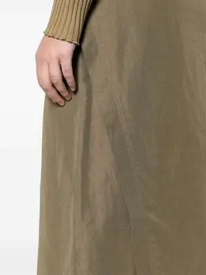 Vince Wrap-effect Straight Midi Skirt