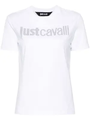 Just Cavalli Textured T-shirts For Women