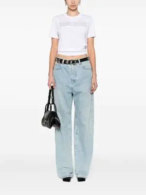 Just Cavalli Logo T-shirt - White