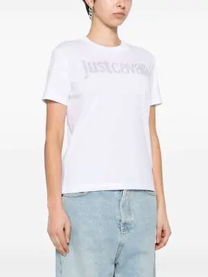 Just Cavalli Logo T-shirt - White