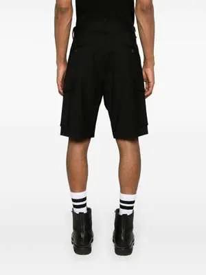 Dsquared2 Pleated Virgin Wool Cargo Shorts