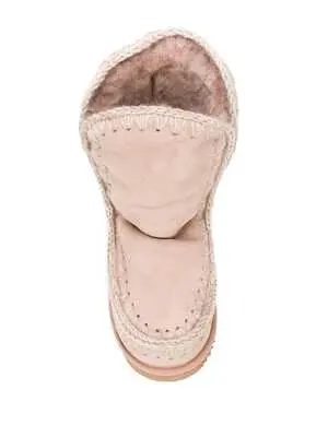 Mou Eskimo Crochet Seam Boots