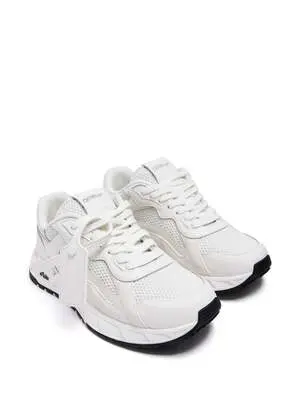 Off-White Leather Sneakers