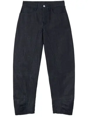 JIL SANDER Cropped Tapered Jeans