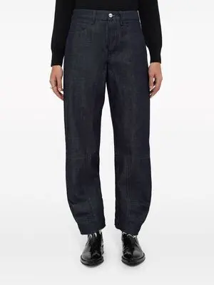 JIL SANDER Cropped Tapered Jeans
